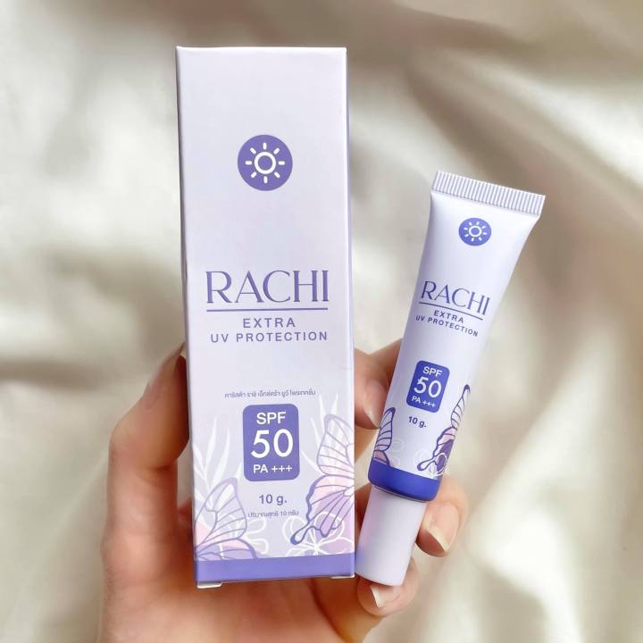 ครีมกันแดด ราชิ RACHI SPF 50PA+++ กันแดด RACHI ขนาด 10g. | Lazada.co.th