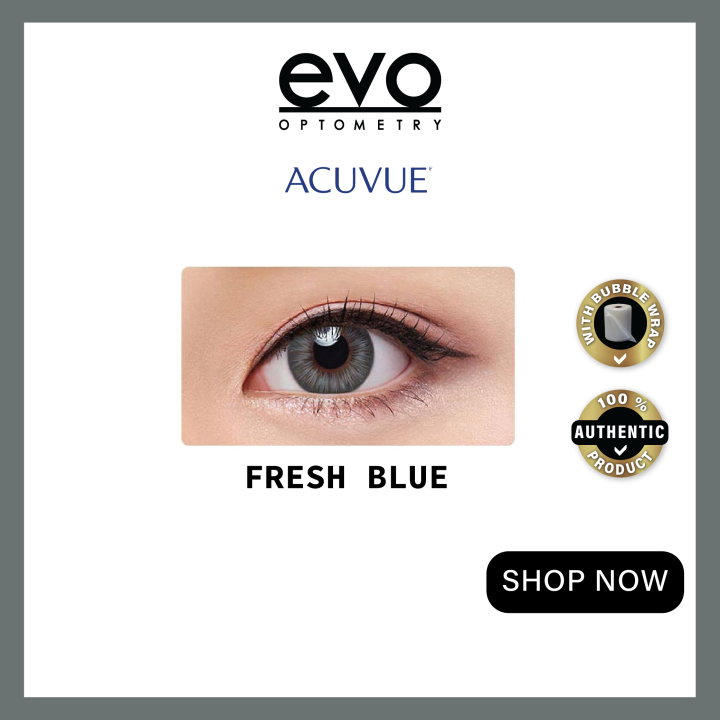 evo 1-DAY ACUVUE define FRESH Daily Color Contact Lenses (30 pcs) | Lazada