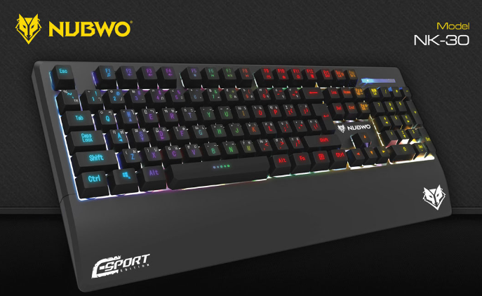 NUBWO NK-30 VAKANT Gaming Keyboard คีย์บอร์ดเกมมิ่ง | Lazada.co.th