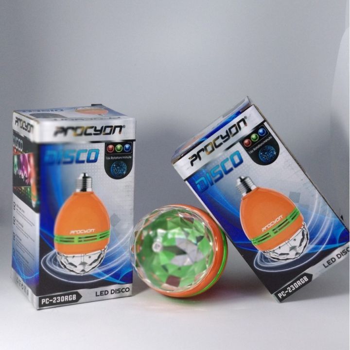 Lampu disko disco full warna led putar colour rainbow | Lazada Indonesia