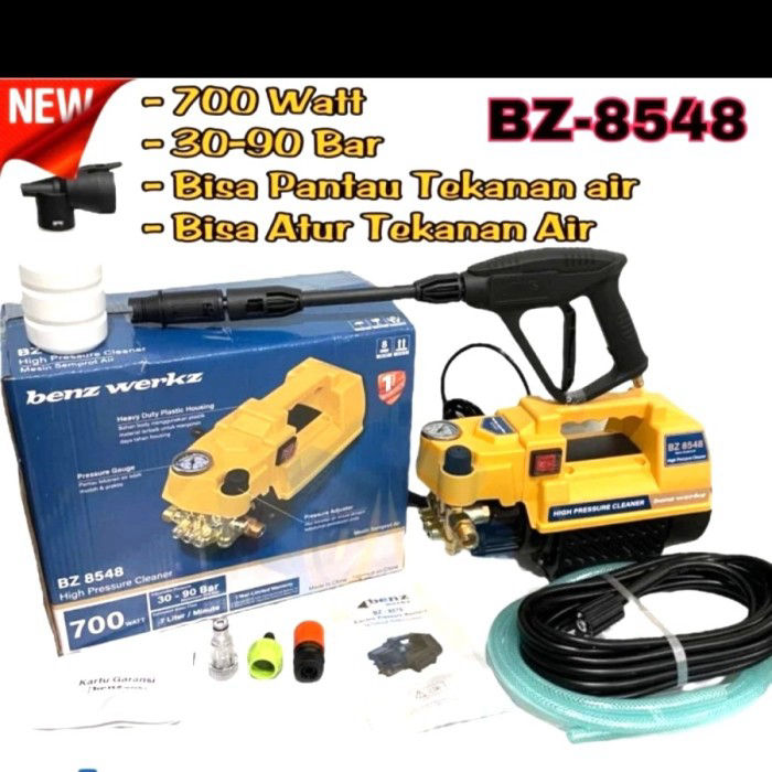 Steam Jet Cleaner BENZ BZ 8548 Ada Pengatur Tekanan High Pressure ...