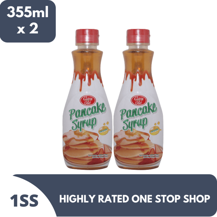 Clara Ole Original Pancake Syrup 355ml x 2 | Lazada PH