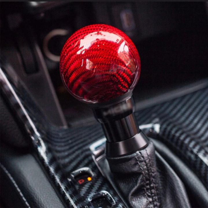 UNIVERSAL Automatic Carbon Fiber Gearbox Handles Gear Shift Knob Stick ...
