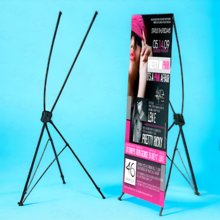 SignMart High Quality X-Type Banner Standee Retractable Display for ...