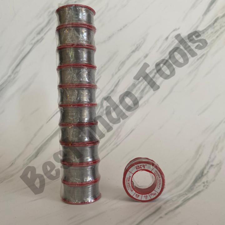 TIMAH SOLDER 0,8 MM 10 M METER / 1 ROLL SOLDER WIRE | Lazada Indonesia