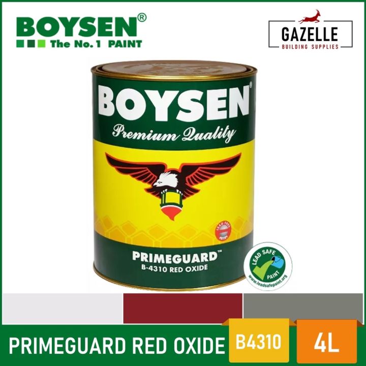 Boysen® Primeguard™ Water-based Acrylic Maintenance Primer Red Oxide ...