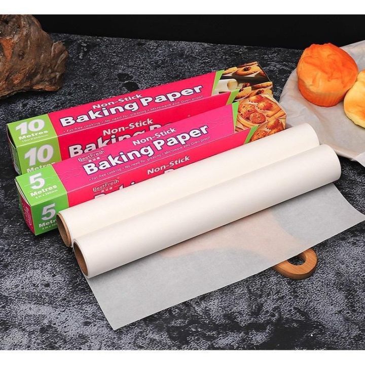 PW-10 Baking Paper Kertas Alas Roti Kertas Panggang Oil Paper Alas Kue ...