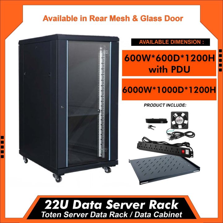 22U Data Server Rack /Toten Server Data Rack / Data Cabinet / Server Rack Cabinet / Network ...