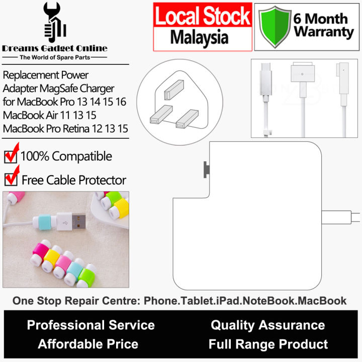 Replacement Power Adapter 45W 60W 85W L T Connector Charger for Laptop ...