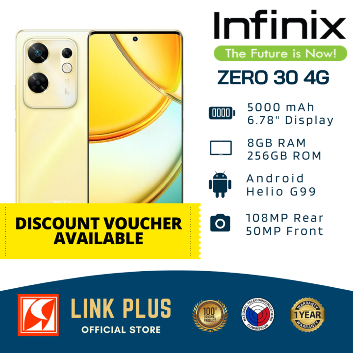 Infinix Zero 30 4G 8GB RAM + 256GB ROM (Original and Sealed) | Lazada PH