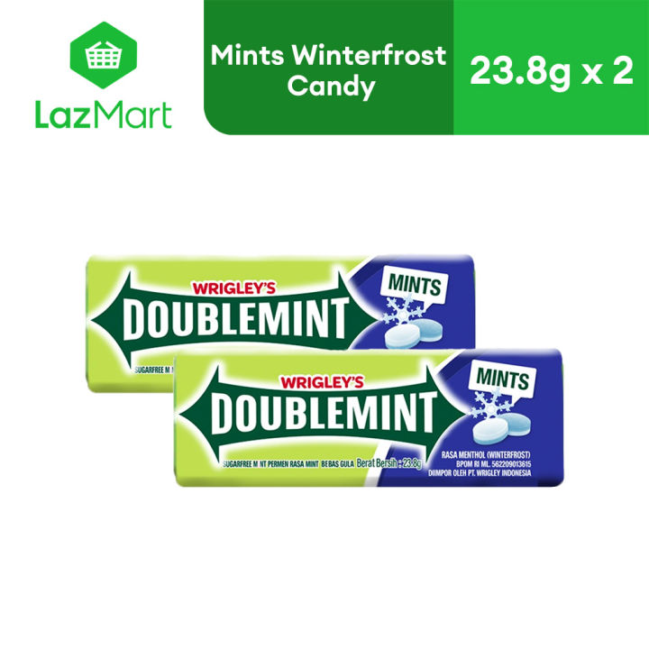 Doublemints Mints Winterfrost Candy 35s - pack of 2 | Lazada PH