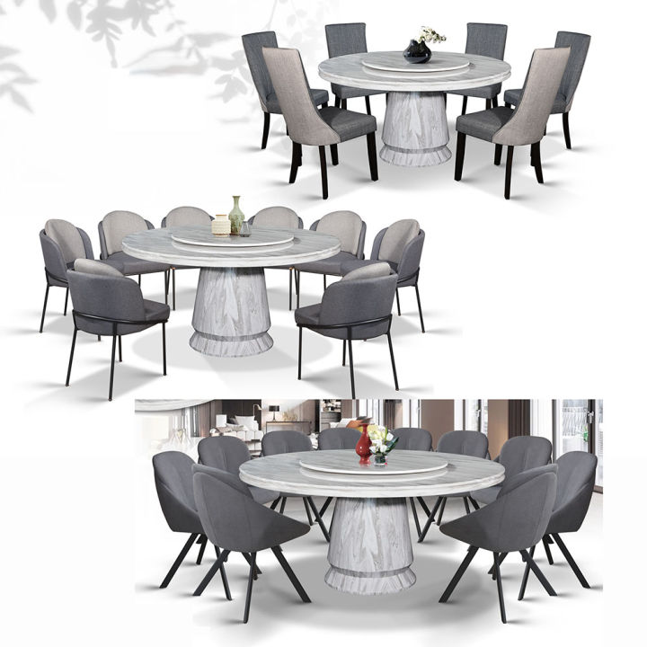 NL Round Marble Dining Table (MTX68A4, MTX68B5 & MTX68F7) | Lazada