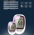 Omron Glucometer Digital Monitor Glucose Meter 50pcs Test Strips ...