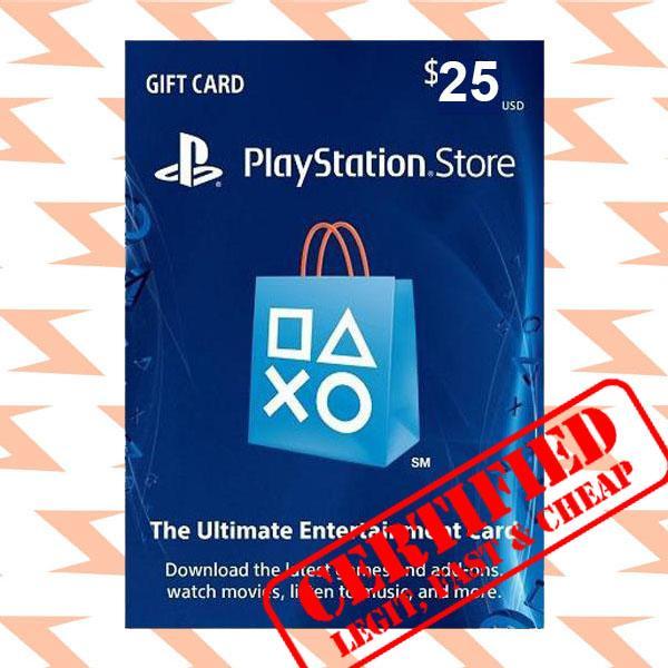PSN 25 USD (Digital Gift Card) - PlayStation Network (US) | Lazada PH