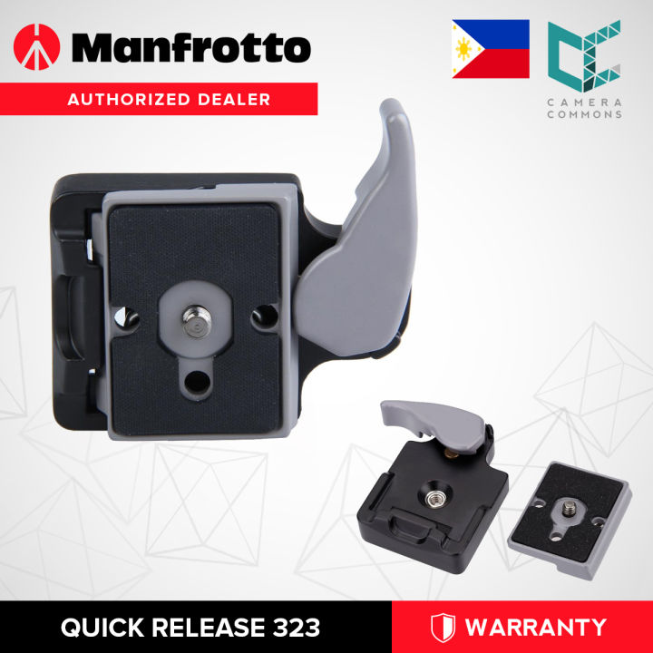 Manfrotto Quick Release 323 Standard Mount | Lazada PH