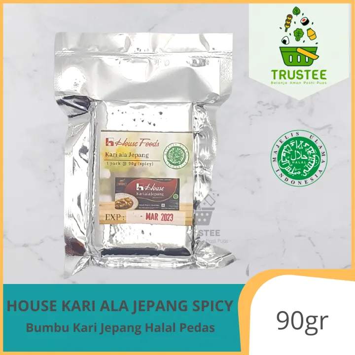 HALAL House Curry 90gr SPICY/ Kari lokal ala jepang / Bumbu dapur saus ...