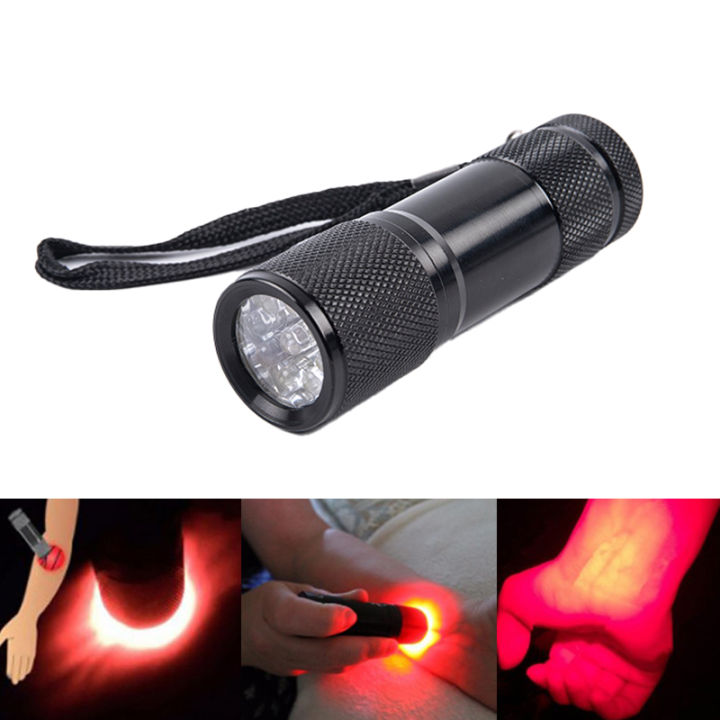 Family Flower Flash Sale Red LED Flashlight Infrared Vein Imaging 625nm ...