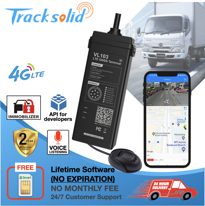 Jimi IoT VL103 4G GPS Tracking Device Tracker Locator (COMMERCIAL USE) on Car Trucks Motorcycle ...