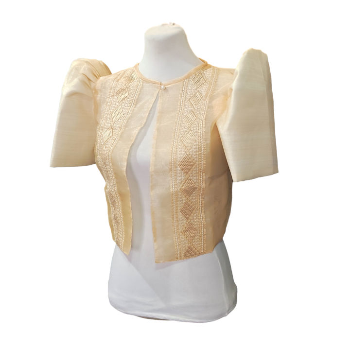 Modern Filipiniana Bolero Embroided design Premium Quality | Lazada PH