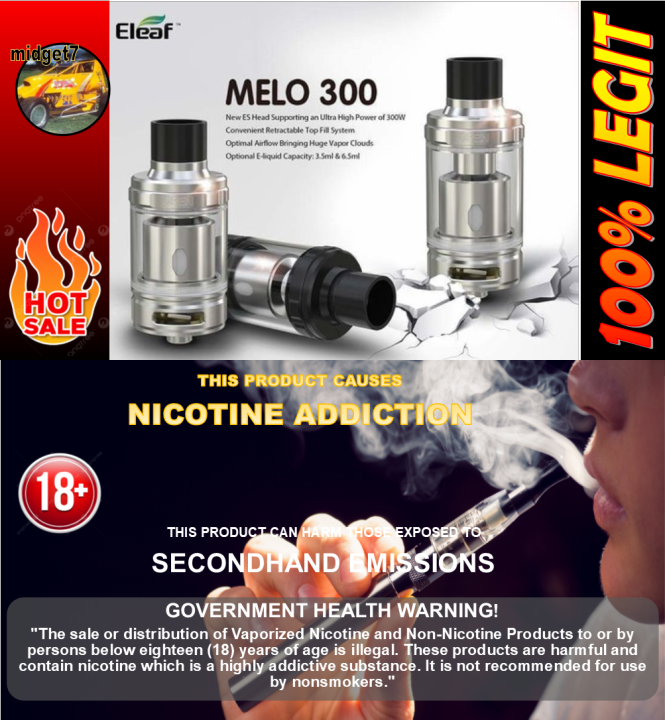 Eleaf MELO 300 Atomizer Tank | Lazada PH