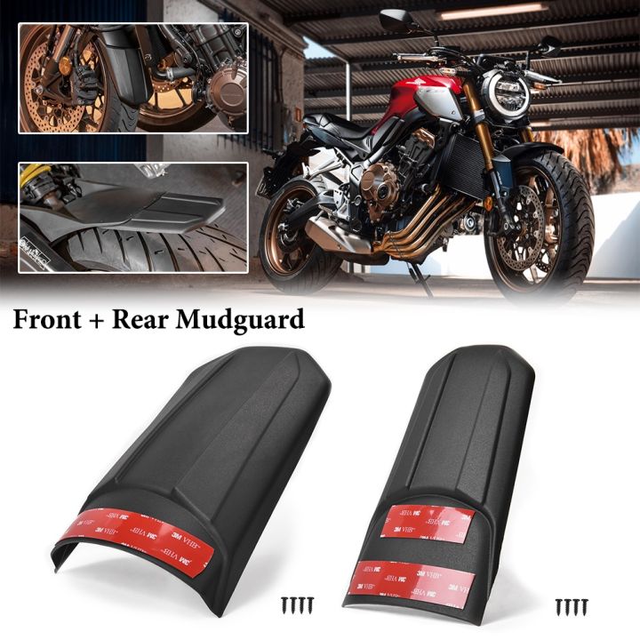 Motorcycle Front Rear Tire Fender Mudguard Extender Extension Hugger ...