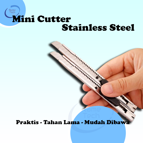 Stainless Steel Mini Cutter/Kater Kecil Stainless/Cutter Mini Potong ...