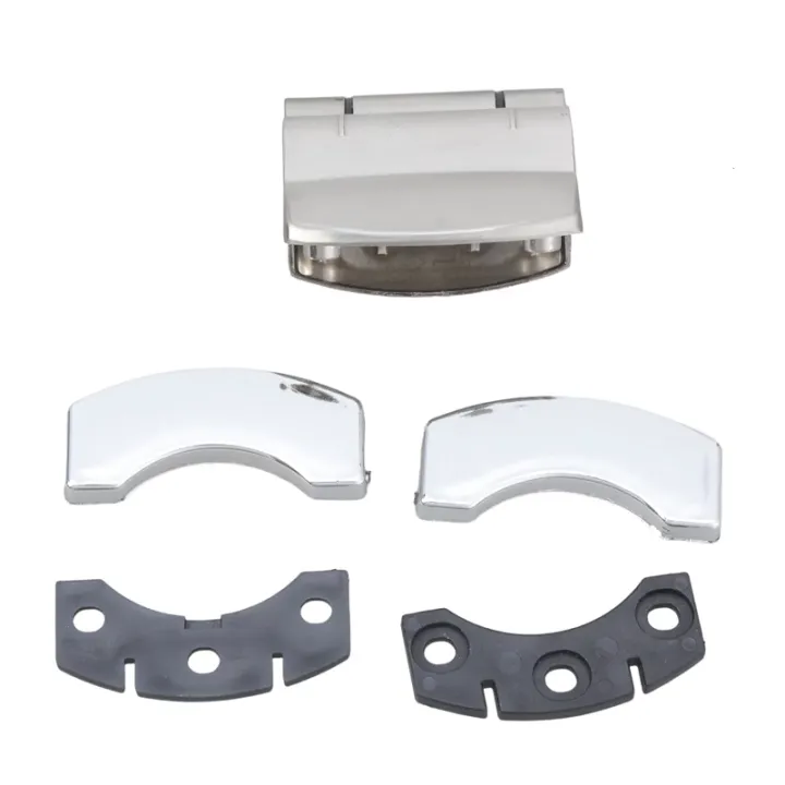 Stainless Steel Toilet Partition Hinge Spring Flat Door Hinge Folding ...