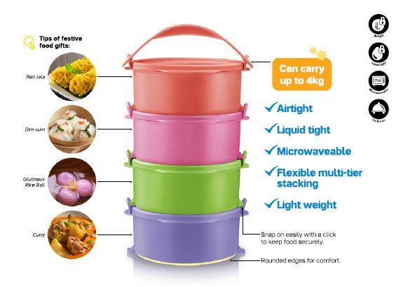 New Tupperware Microwaveable Tup Tiffin Set (1) | Lazada New Tupperware Microwaveable Tup Tiffin Set (1) | Lazada