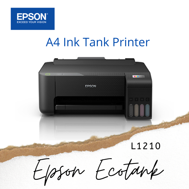 Printer Epson EcoTank L1210 A4 Ink Tank | Lazada.co.th