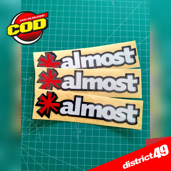 Sticker cutting Almost - Cutting sticker Almost - Sticker Almost ...