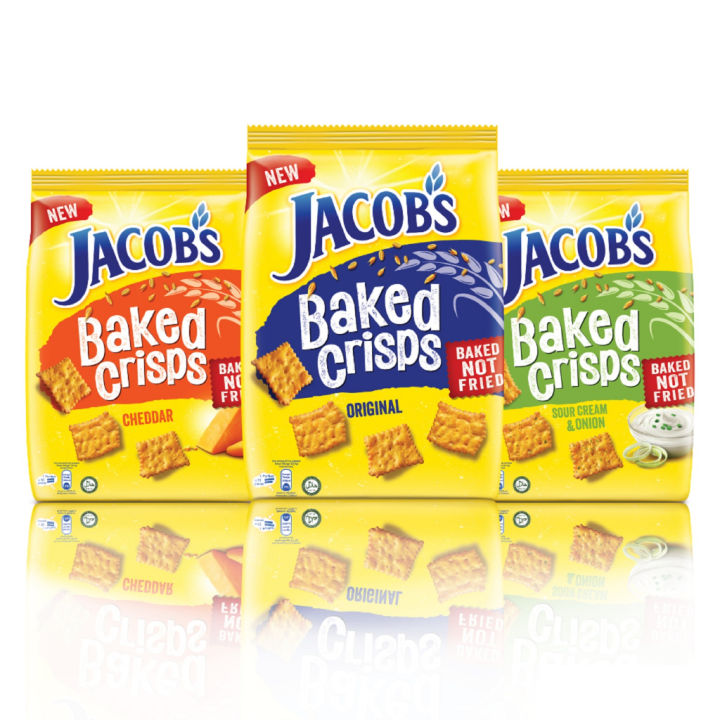 Jacob's Baked Crisps (229g) - 3 Variants | Lazada