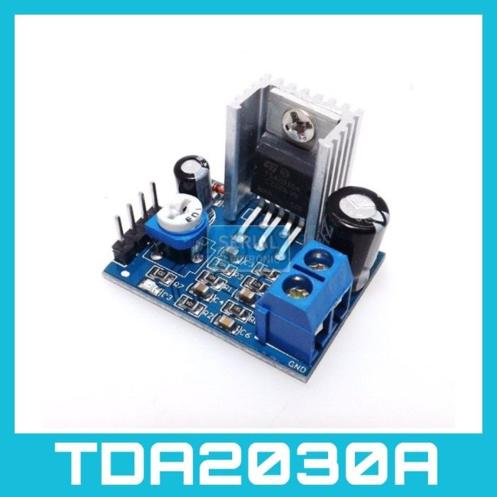 TDA2030A TDA2030 MONO AUDIO AMPLIFIER MODUL SINGLE BOARD MODULE 18W | Lazada Indonesia