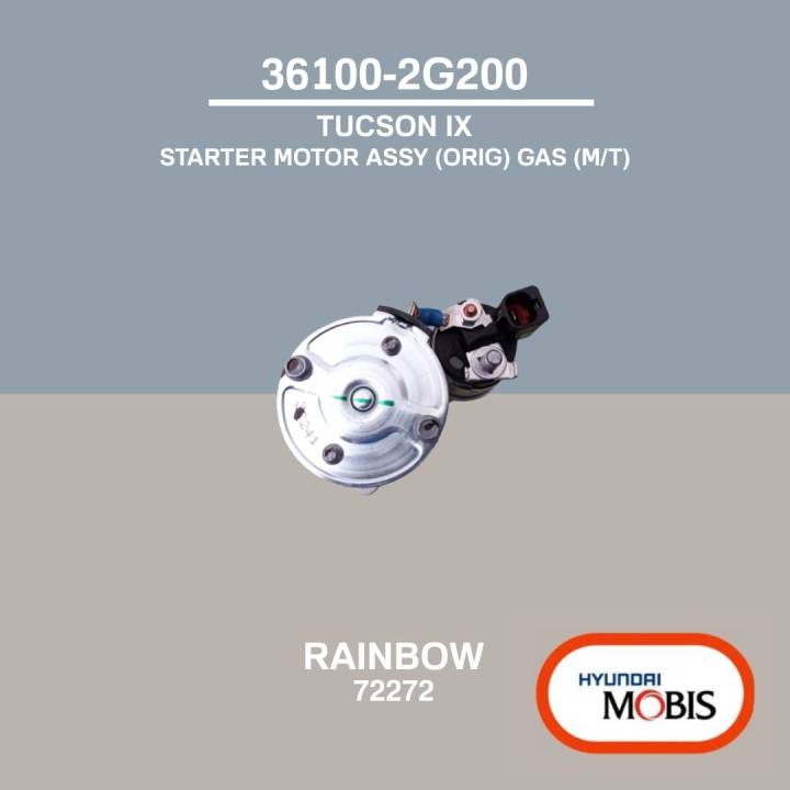 STARTER MOTOR ASSY GAS (M/T) for HYUNDAI TUCSON IX[MOBIS ORIGINAL ...