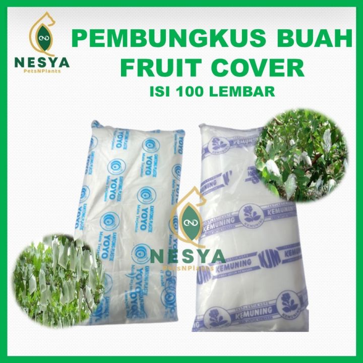 Pembungkus Buah Fruit Cover Ukuran 27x18 isi 100 Lembar - Plastik ...