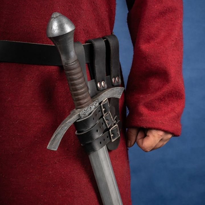 Medieval Viking LARP Sword Belt Sheath Adjustable Scabbard Holder ...