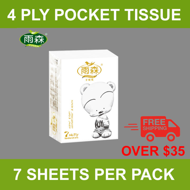 Pocket Tissue (7 Sheets x 70 Packs) | Lazada Singapore