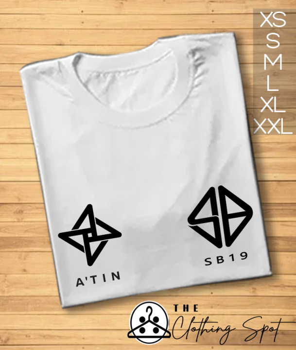 SB19 X A'TIN FANDOM DESIGN SHIRT (CS250) | Lazada PH