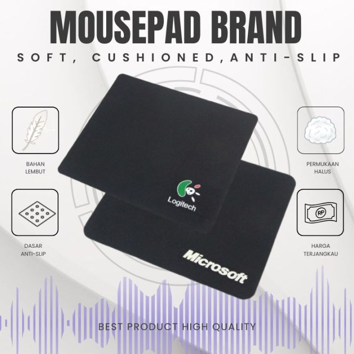 Mouse Pad Microsoft Mousepad Logitech Murah Anti Slip Large | Lazada Indonesia