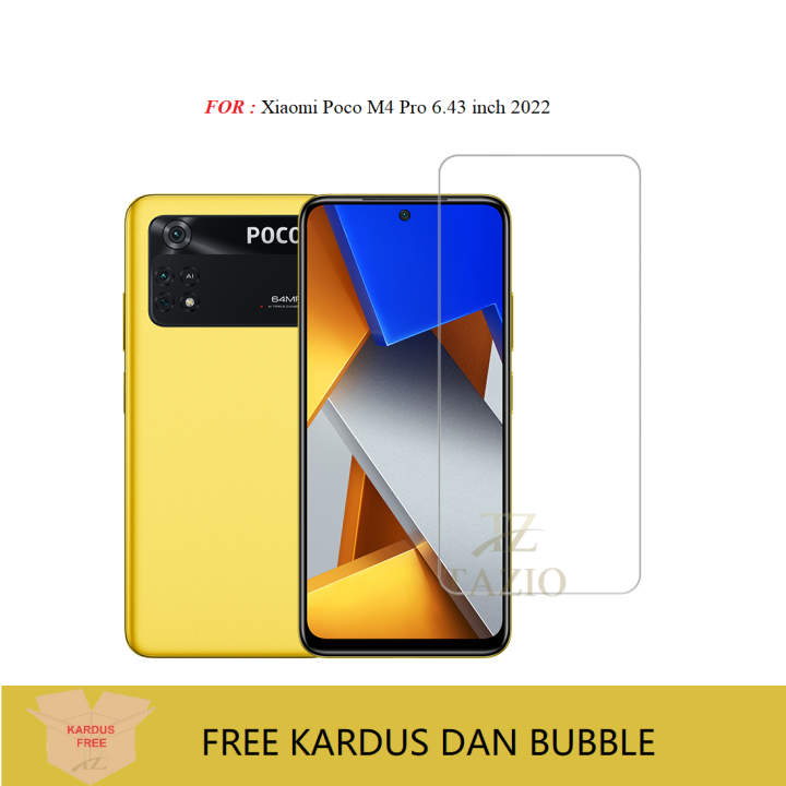 Tempered Glass XIAOMI POCO M4 PRO 6.43 inch 2022 Screen Protector Anti ...