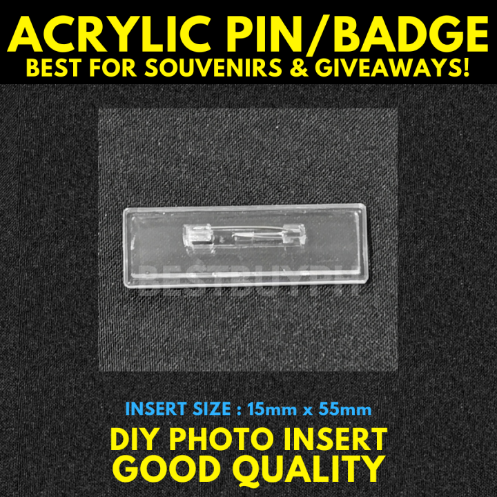 10pcs Acrylic Name Plate Photo Insert | Lazada PH