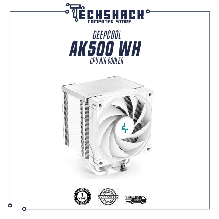 DeepCool AK500 WH White Air Cooler | Lazada PH