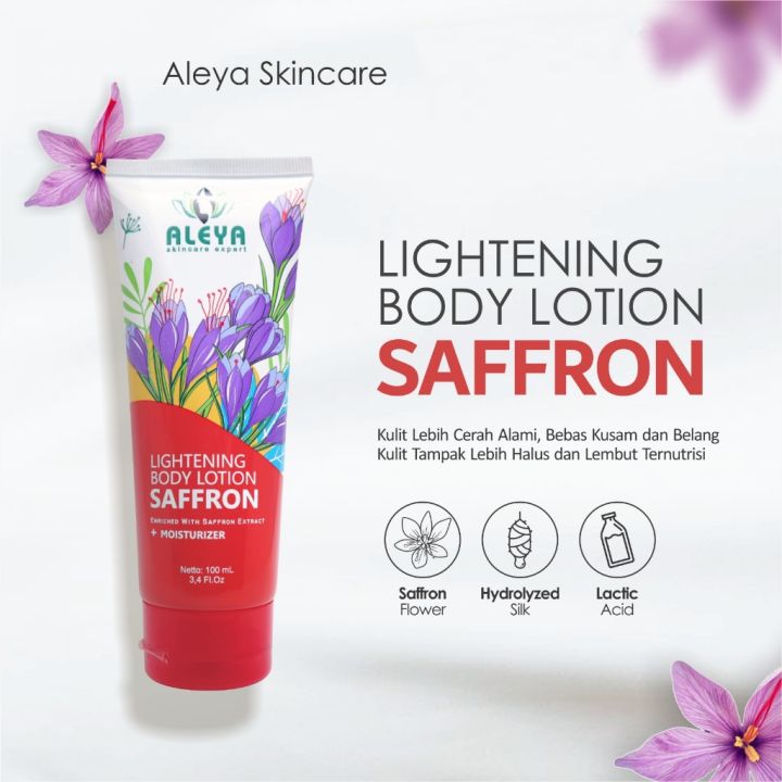 ALEYA Body Lotion Saffron Aleya - Lotion Saffron Aleya Original ...
