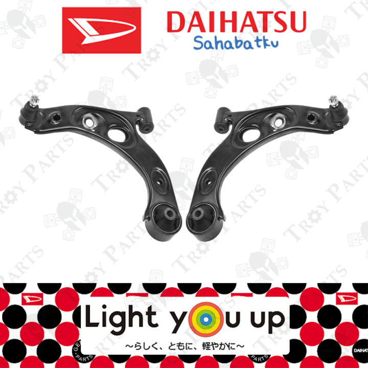 (2pcs) Daihatsu Front Lower Control Arm Left + Right for Perodua Viva ...