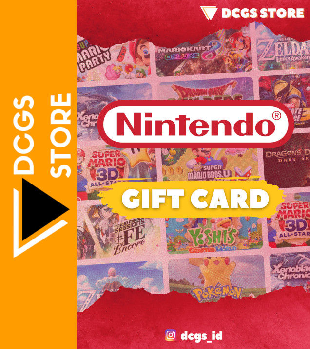 Nintendo Eshop Gift Card | USA USD $10 $20 $35 $50 | Lazada Indonesia
