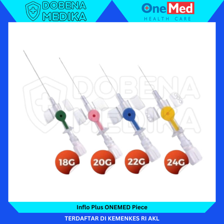 OneMed Inflo Plus dan Non Plus 18 20 22 24 G | Lazada Indonesia
