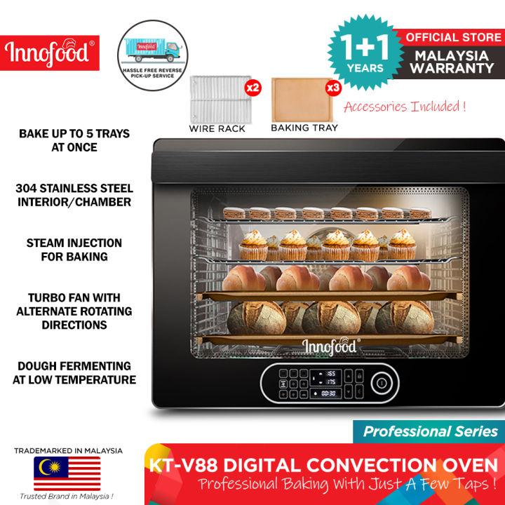 (OFFICIAL STORE) READY STOCK Innofood V88 Baking Master (78L) Digital ...