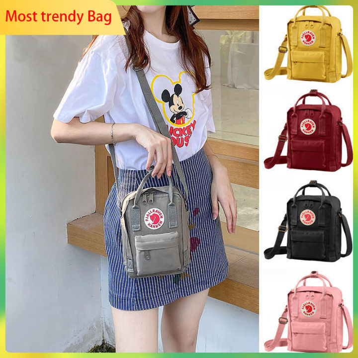 Fjallraven Kanken Fashion Women Cross Body Bag Causal Mini Sling Shoulder Bags For Girl Canvas ...