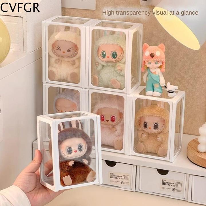 CVFGR Jewelry Ornaments Display Labubu Figures Doll Display Box ...