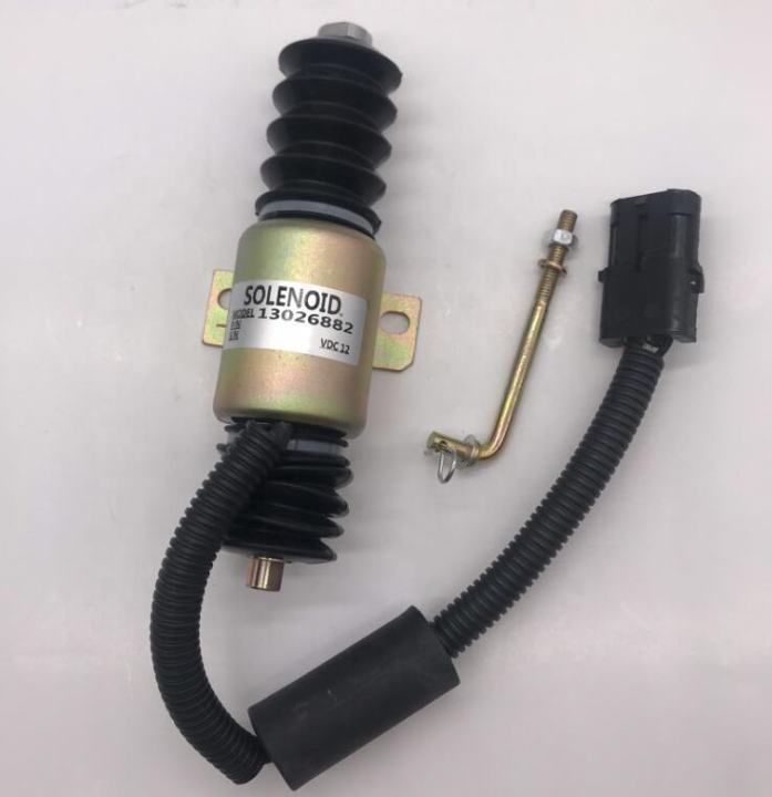 12V 13026882 Fuel Shut Off Stop Solenoid Valve For Deutz Agriculturer ...