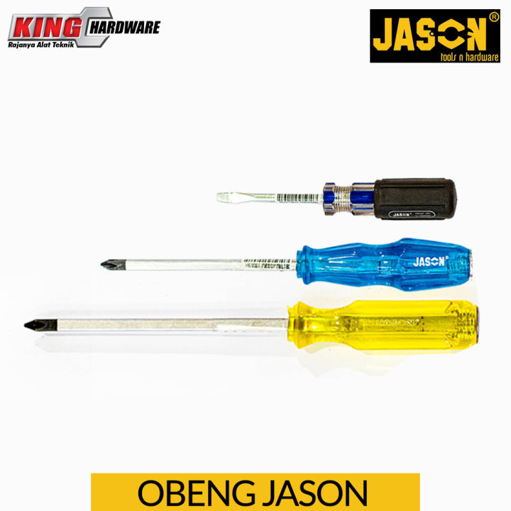 OBENG TEMBUS GAGANG TRANSPARAN JASON | Lazada Indonesia